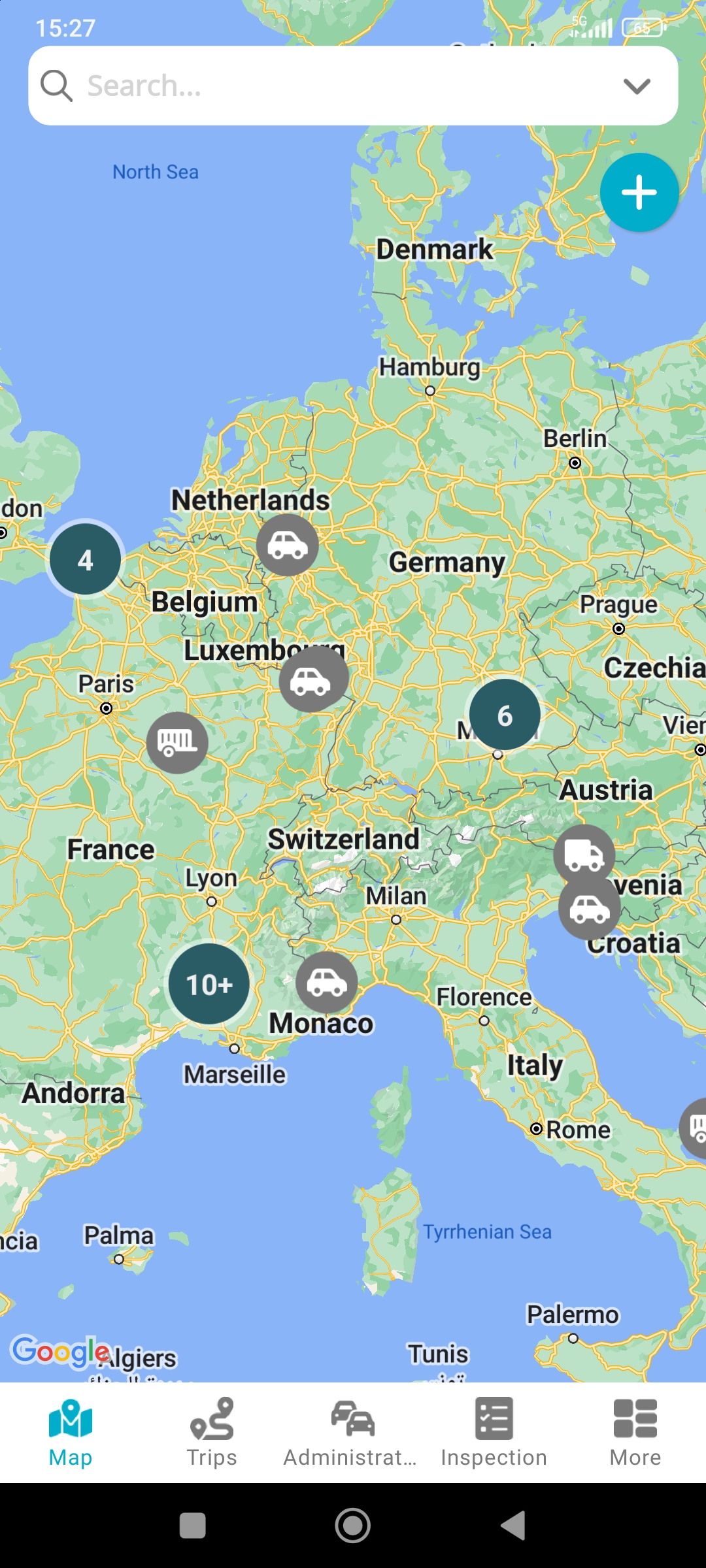 Using the map – FleetGO® Help Centre